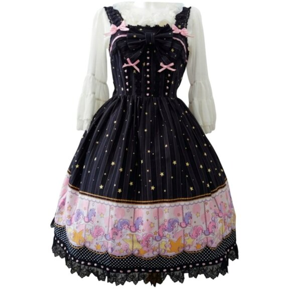 Bodyline | Dresses | Bodyline Cecilia Jsk Merry Go Round Carousel Dress ...